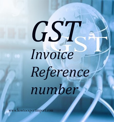 GST Invoice Reference Number